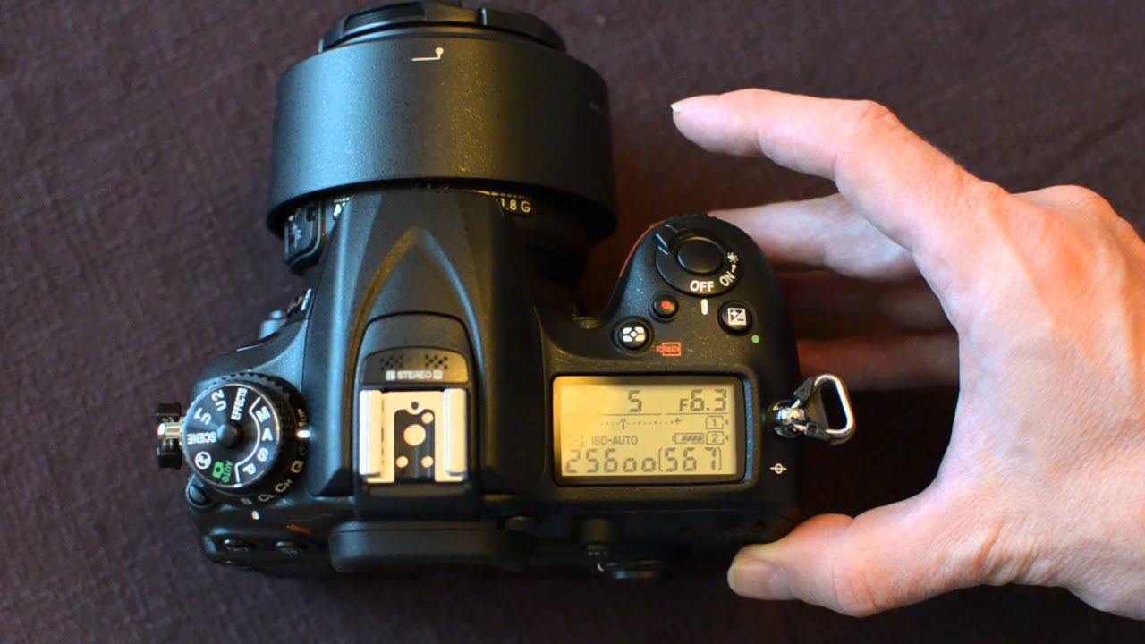 Nikon D7200 Faulty power switch - YouTube