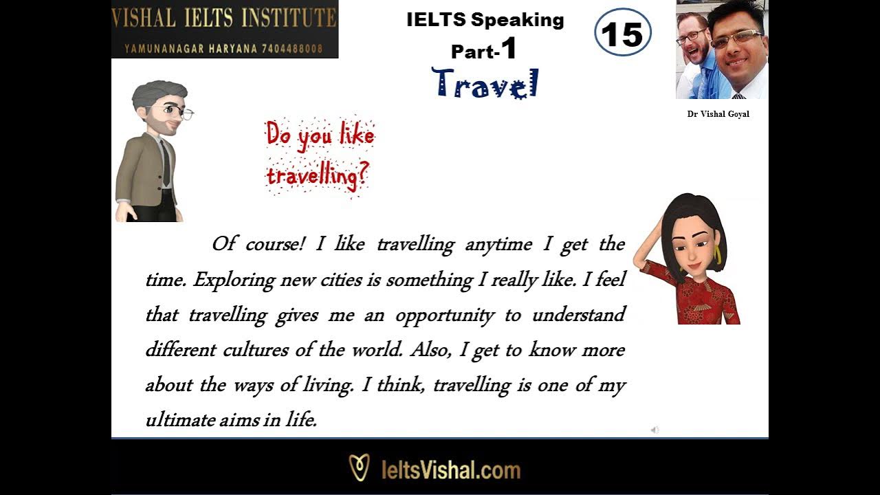 15 Travel IELTS Speaking Part 1 Answer (British Accent) - YouTube