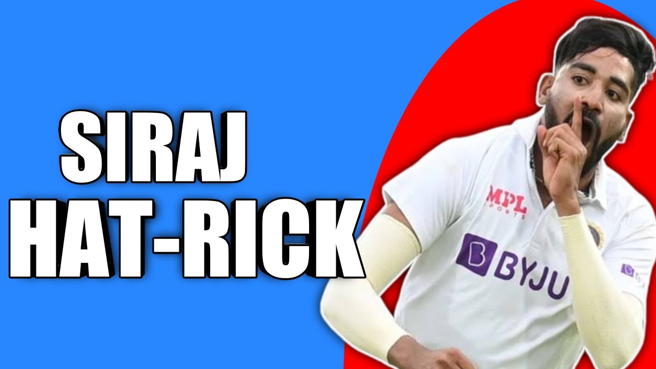 Siraj First Test HAT-RICK vs Australia | Ind vs Aus highlights. # ...