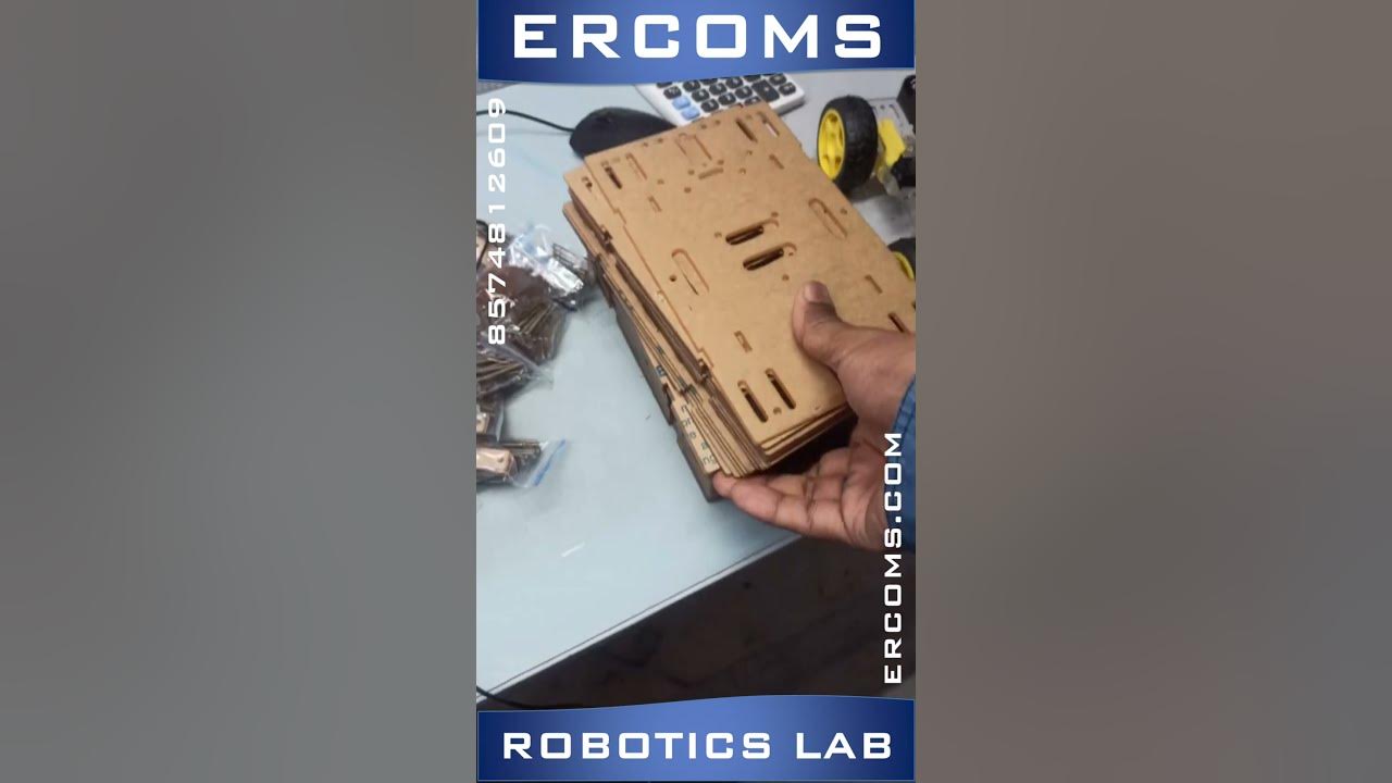 4WD Smart Robot Chasis By Ercoms Robotics Lab #automobile #electronic #arduinoproject - YouTube