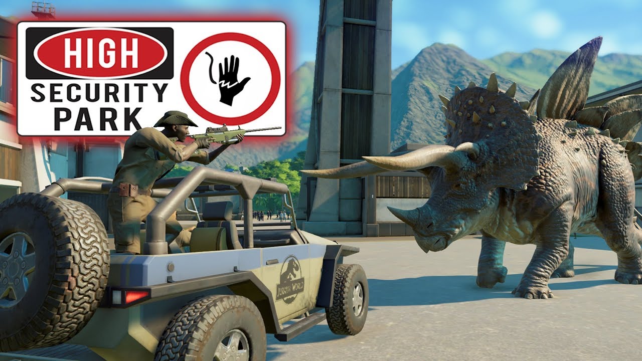 High Security Park #04 - Jurassic World Evolution - YouTube