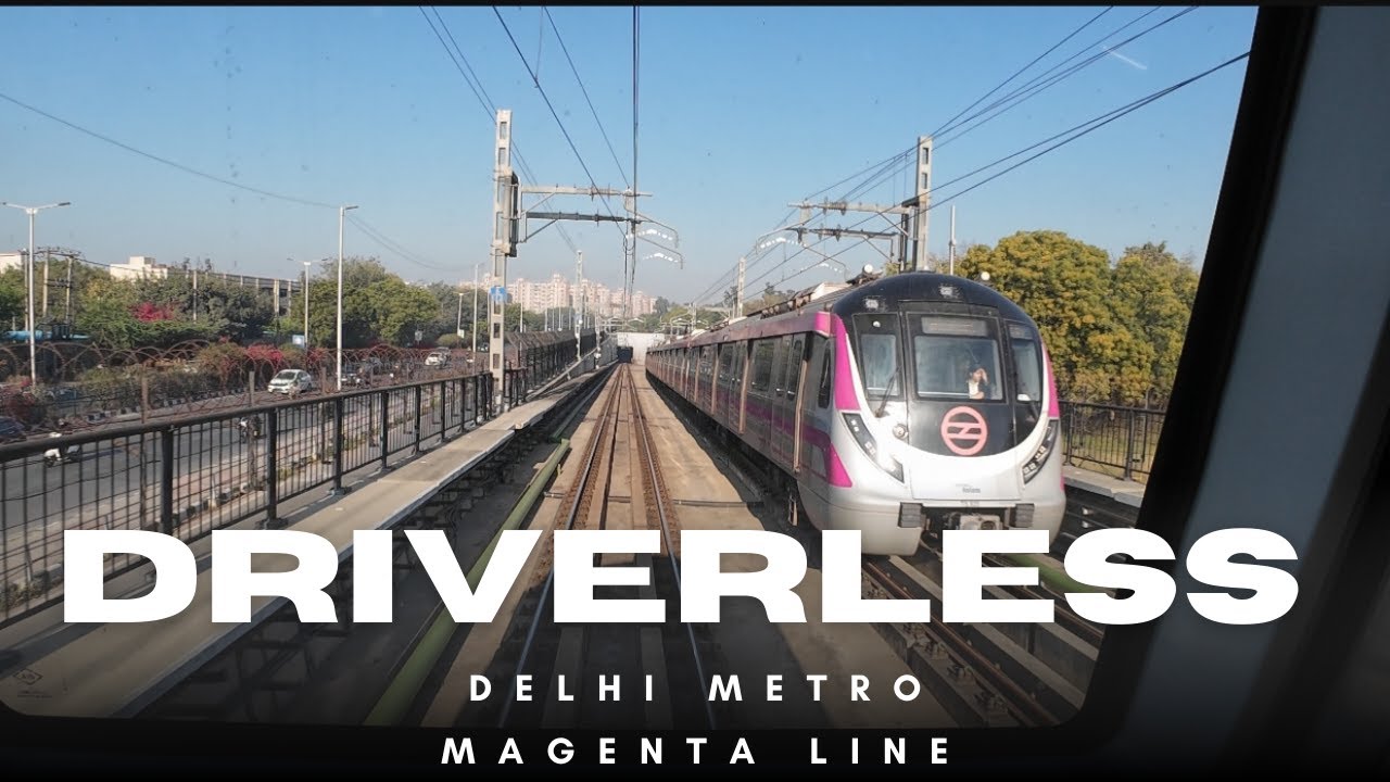 Delhi Metro Fully Automated Driverless Train / Driverless Delhi Metro ...