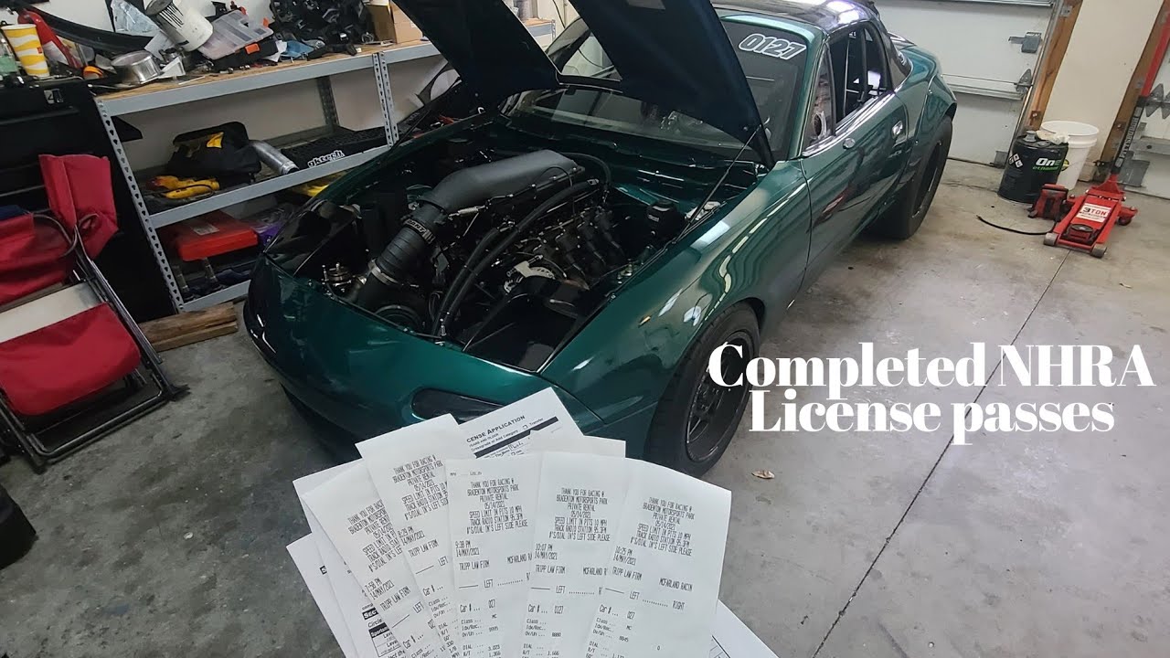 Drag Week 2021 Prep Part #1 Getting my NHRA license - YouTube