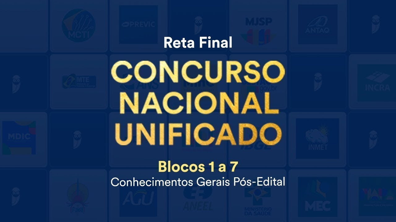 Reta Final CNU - Blocos 1 a 7: Diversidade e Inclusão na Sociedade ...