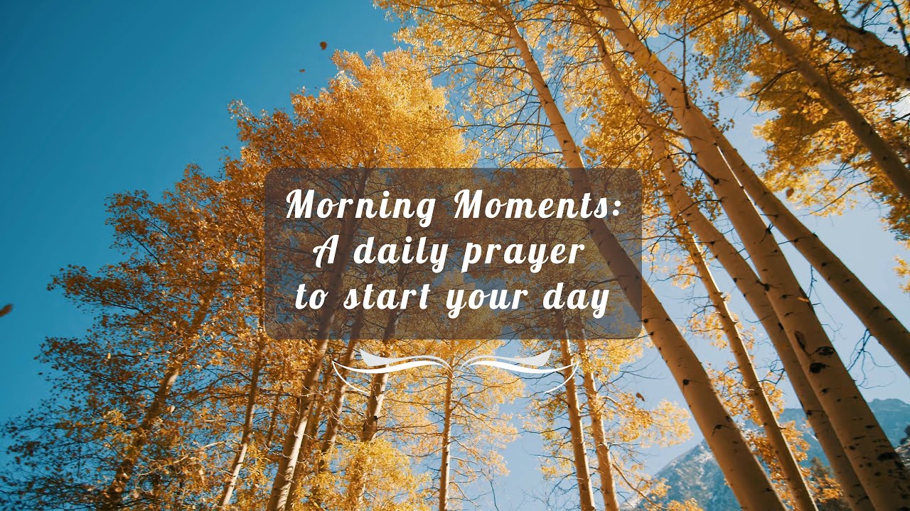 Morning Moments: A Daily Prayer : God You are good in every season ...