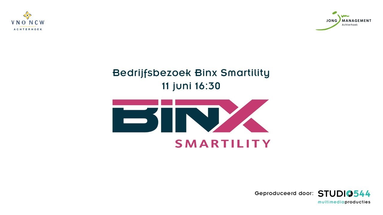 Bedrijfsbezoek Binx Smartility | VNO-NCW en JM regio Achterhoek - YouTube
