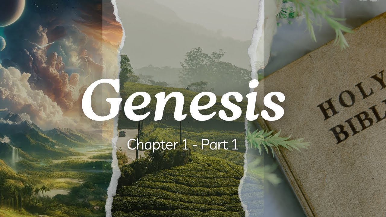 The Bible: Genesis Chapter 1 - Part 1 (Audiobook) - YouTube