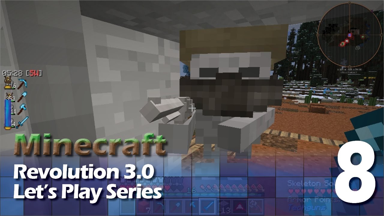 Minecraft: Revolution 3 Let's Play #8 - Update - YouTube