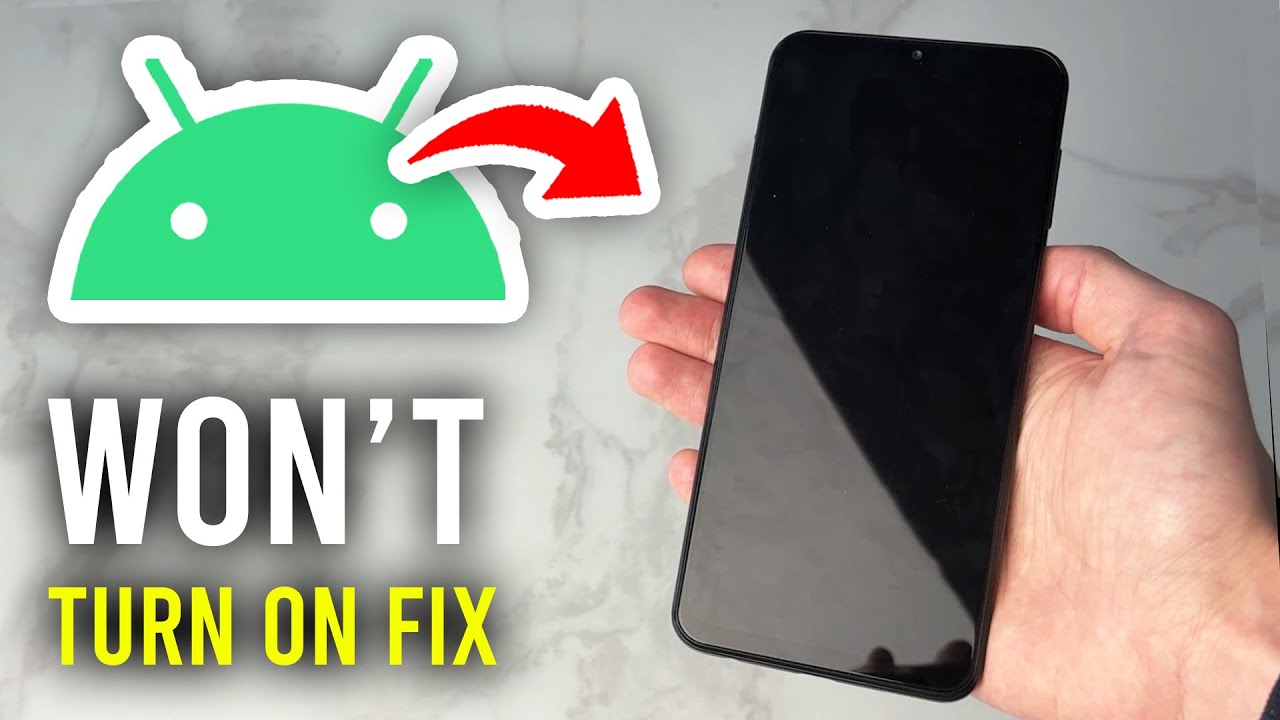 How To Fix Android Not Turning On - Full Guide - YouTube