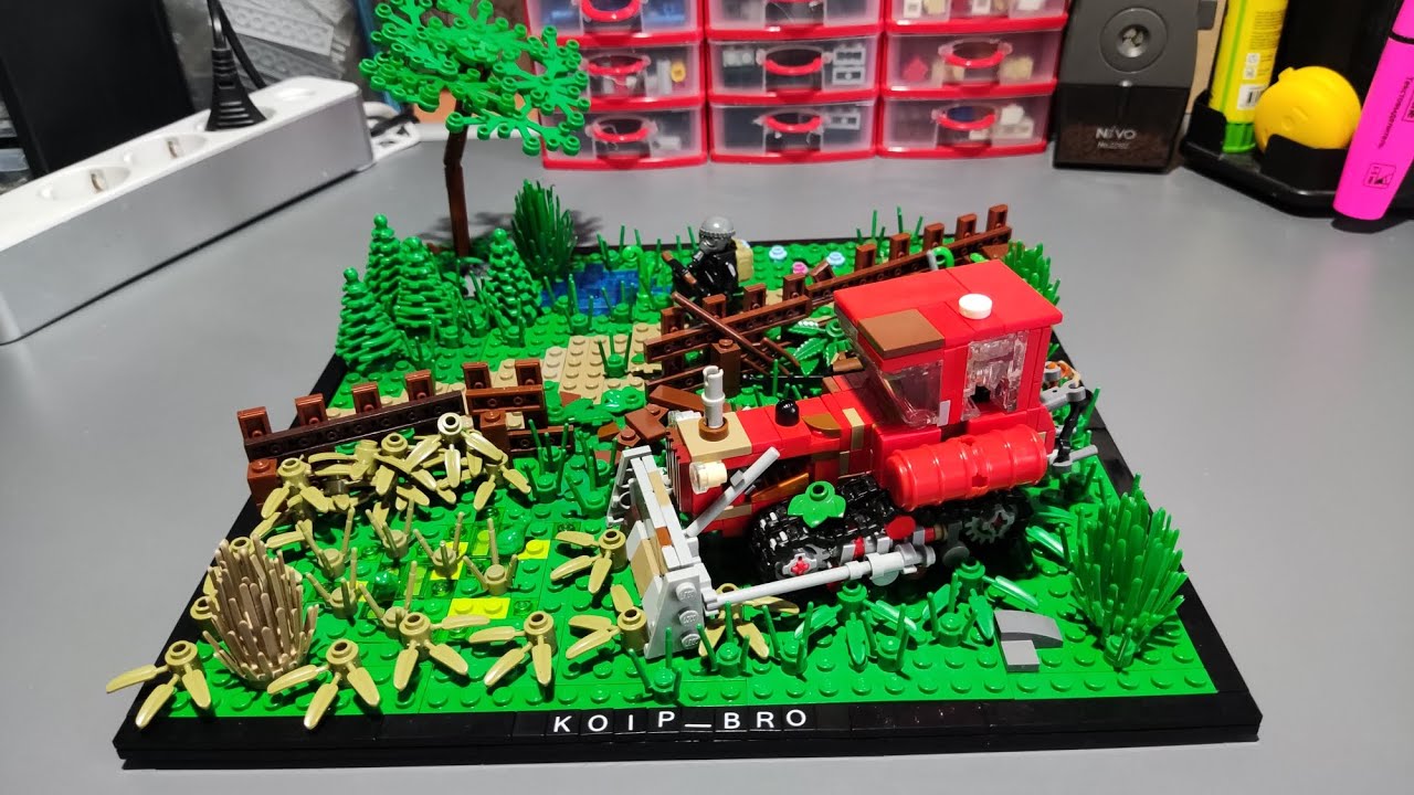 LEGO STALKER: abandoned DT–75 | LEGO Moc - YouTube