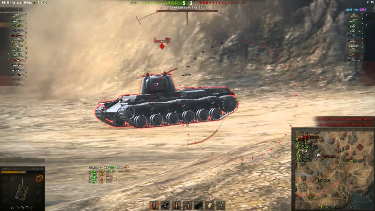 World of Tanks Vk 3001P Game play! Ace tanker High Caliber! - YouTube