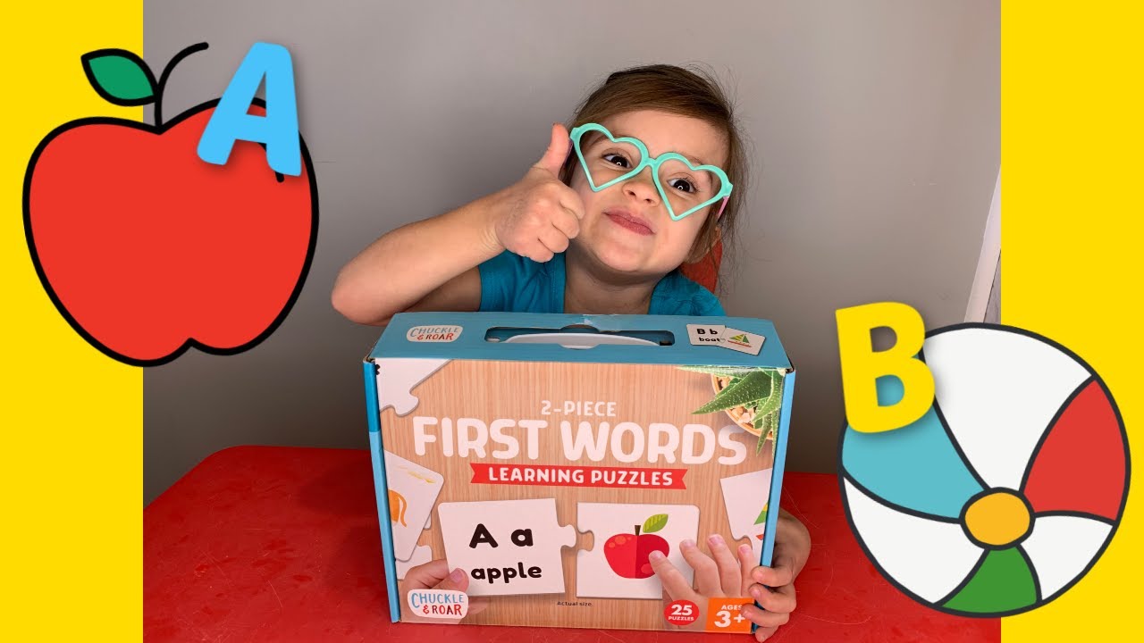Learning First Words And Letters For Toddlers - YouTube