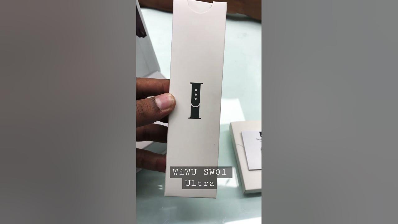 WiWU SW01 Ultra Smartwatch - YouTube