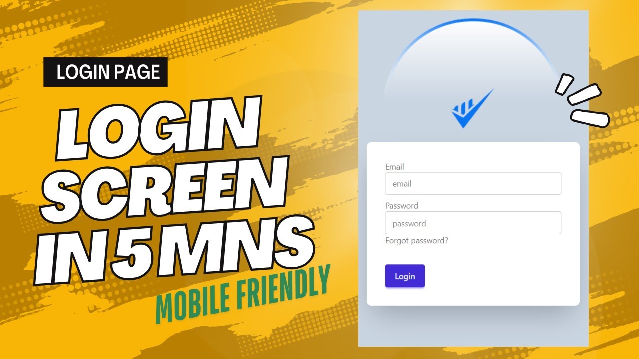 Create a SECURE Interactive Login Form with JavaScript - YouTube