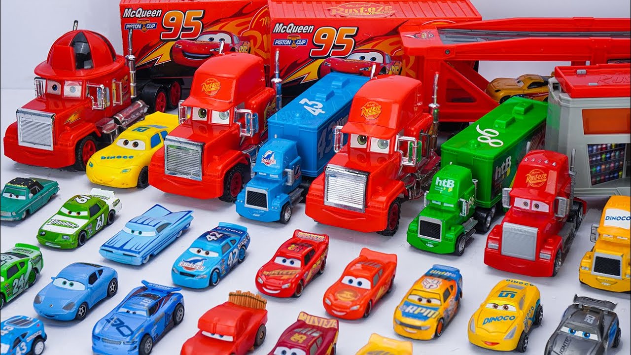 Disney Pixar Cars Unboxing Review | Disney Pixar Cars Racing Car ...