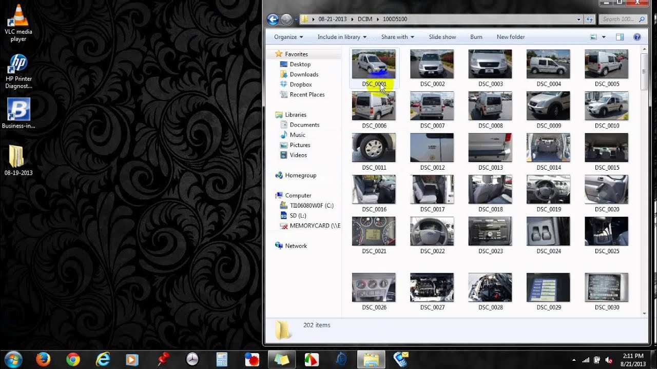 How to download photos to desktop and resize - YouTube