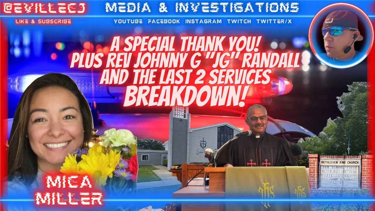 💥Rev Johnny G "JG" Randall's Last 2 Services Breakdown! Plus A Special ...