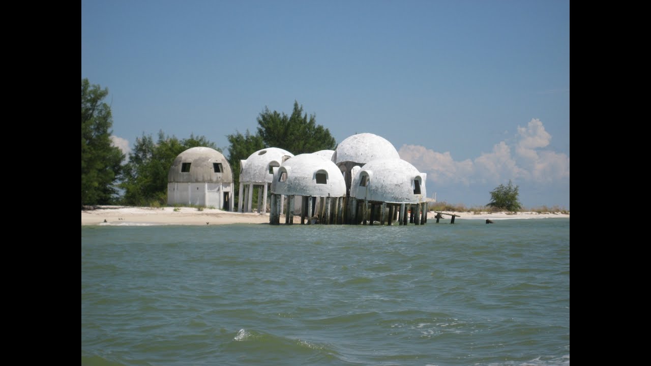 Cape Romano's Dome Home after Hurricane Irma - YouTube