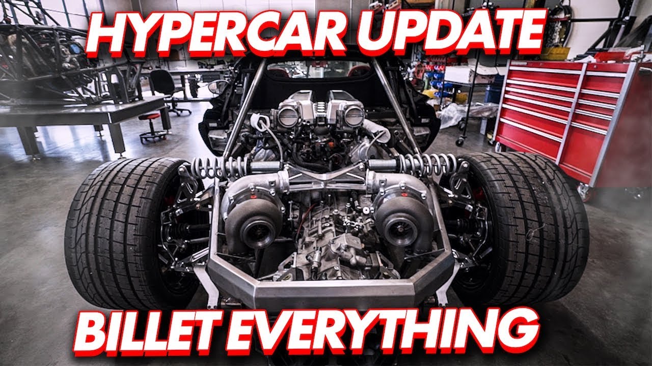 HYPERCAR BUILD UPDATE - BILLET SUSPENSION IS IN! - YouTube