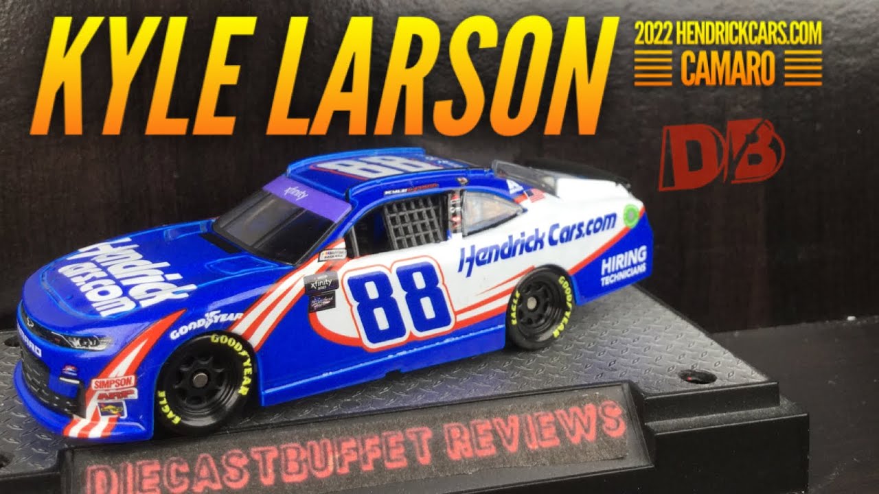 2022 KYLE LARSON HENDRICKCARS.COM XFINITY CHEVY CAMARO DIECASTBUFFET ...