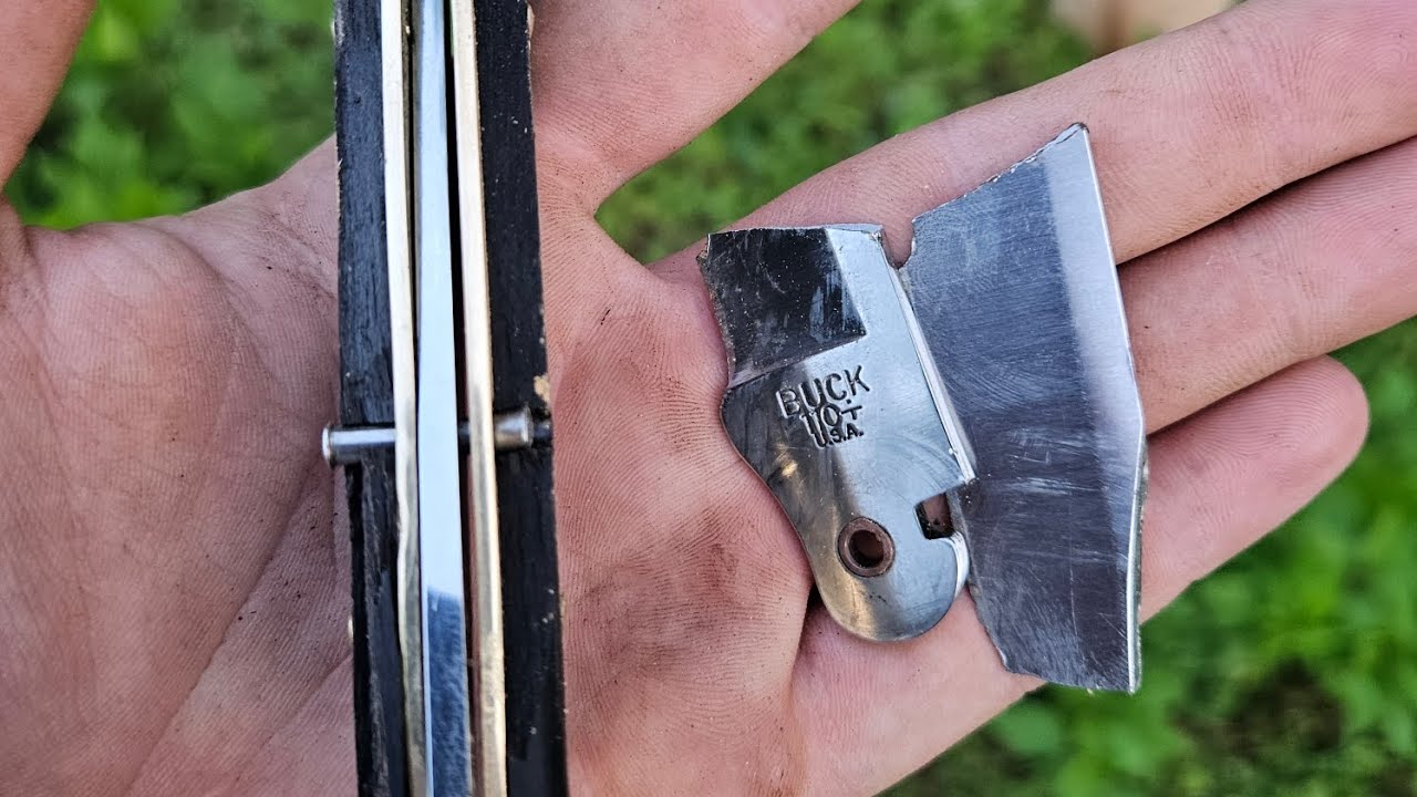 Buck 110 Knife Testing - YouTube