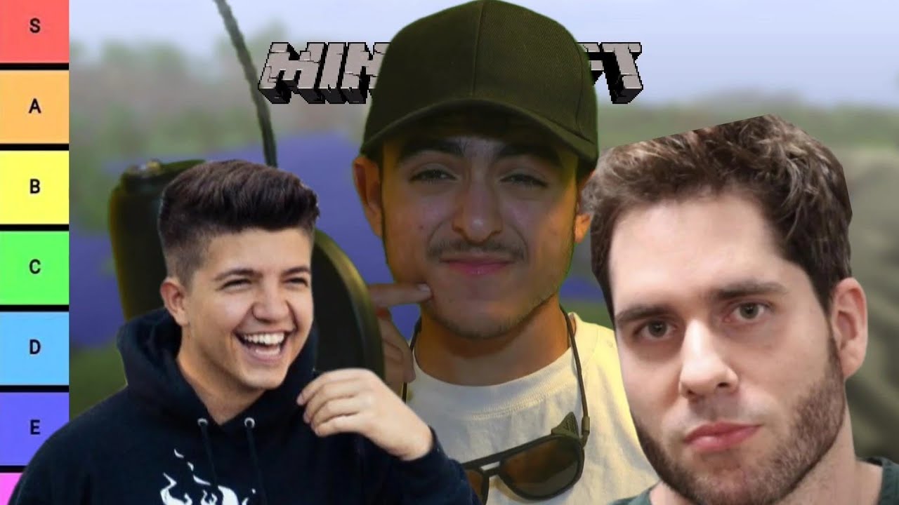 Ranking Minecraft Youtubers - YouTube