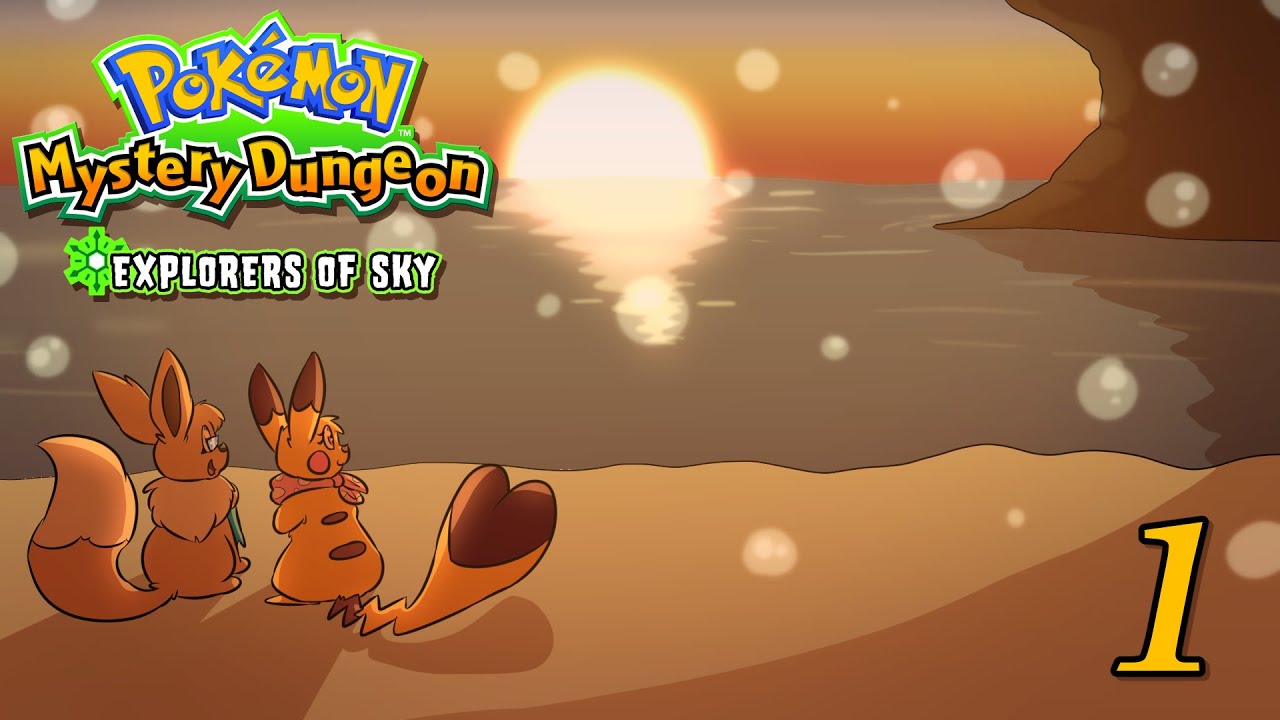 Pokemon Mystery Dungeon Explorers of Sky Part 1 - A Storm at Sea - YouTube
