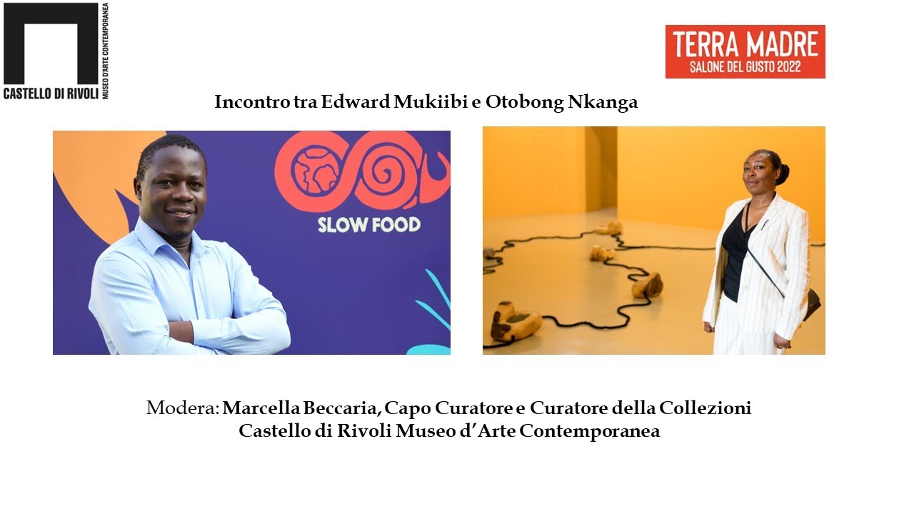 Incontro tra Edward Mukiibi e Otobong Nkanga moderato da Marcella ...