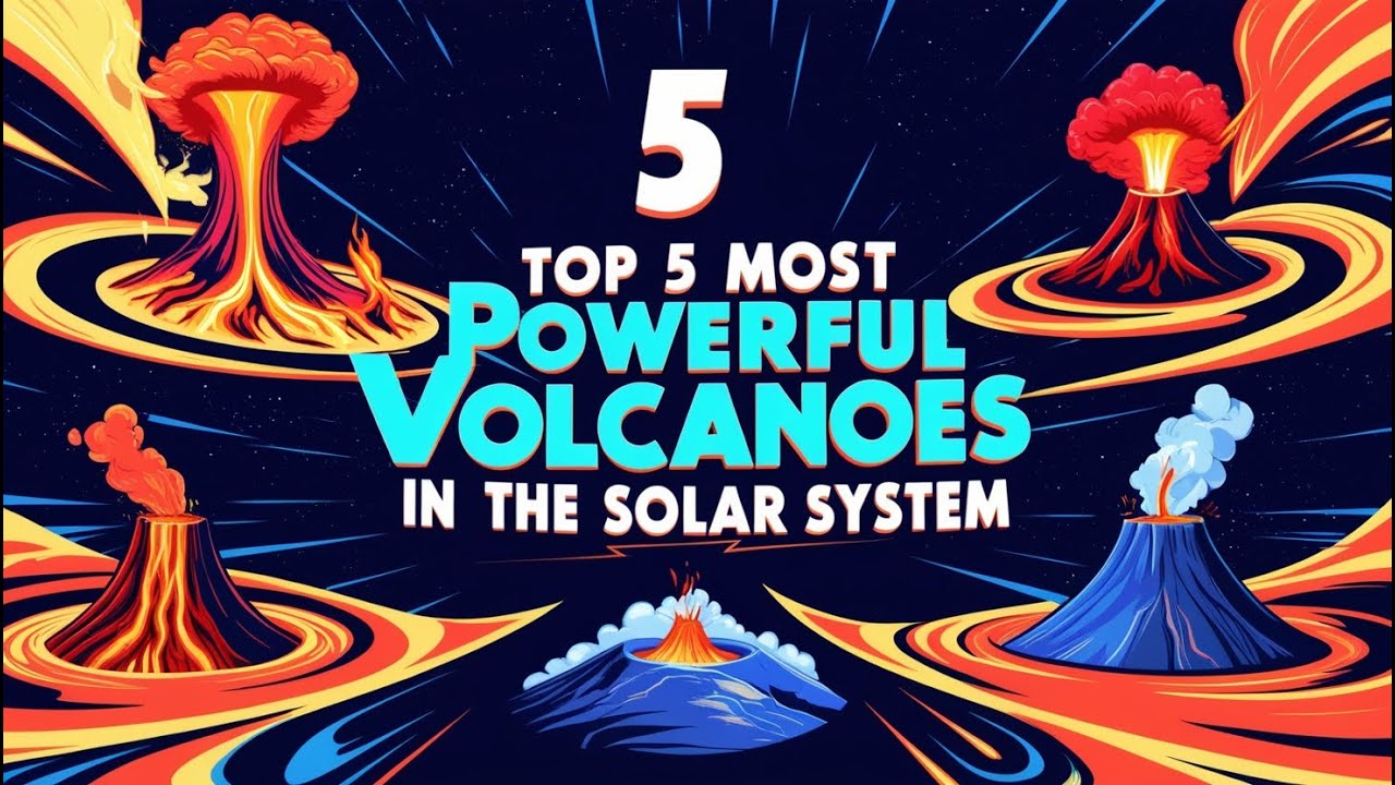 Top 5 Most Powerful Volcanoes in the Solar System - YouTube