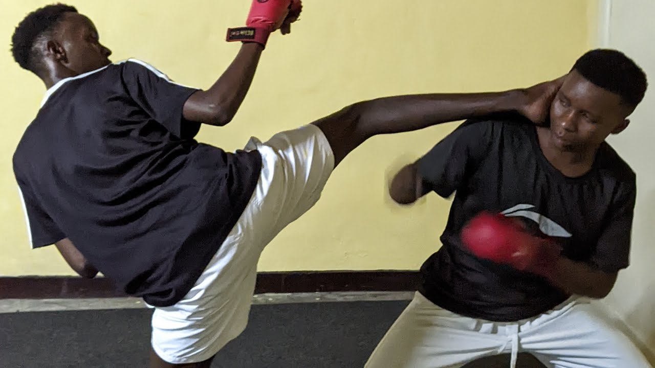 zen karate do physical exercise and tequnique de combat - YouTube