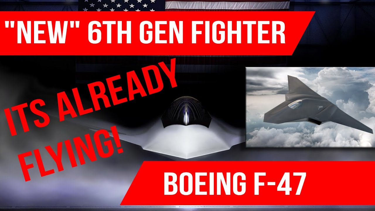 Boeing's "NEW" F-47 That's Already Flying! #f47 #militaryaviation - YouTube