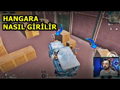 HANGARA NASIL KAFA ATILIR ! KİLL REKOR DENEMESİ EFSANE MAÇ PUBG MOBİLE