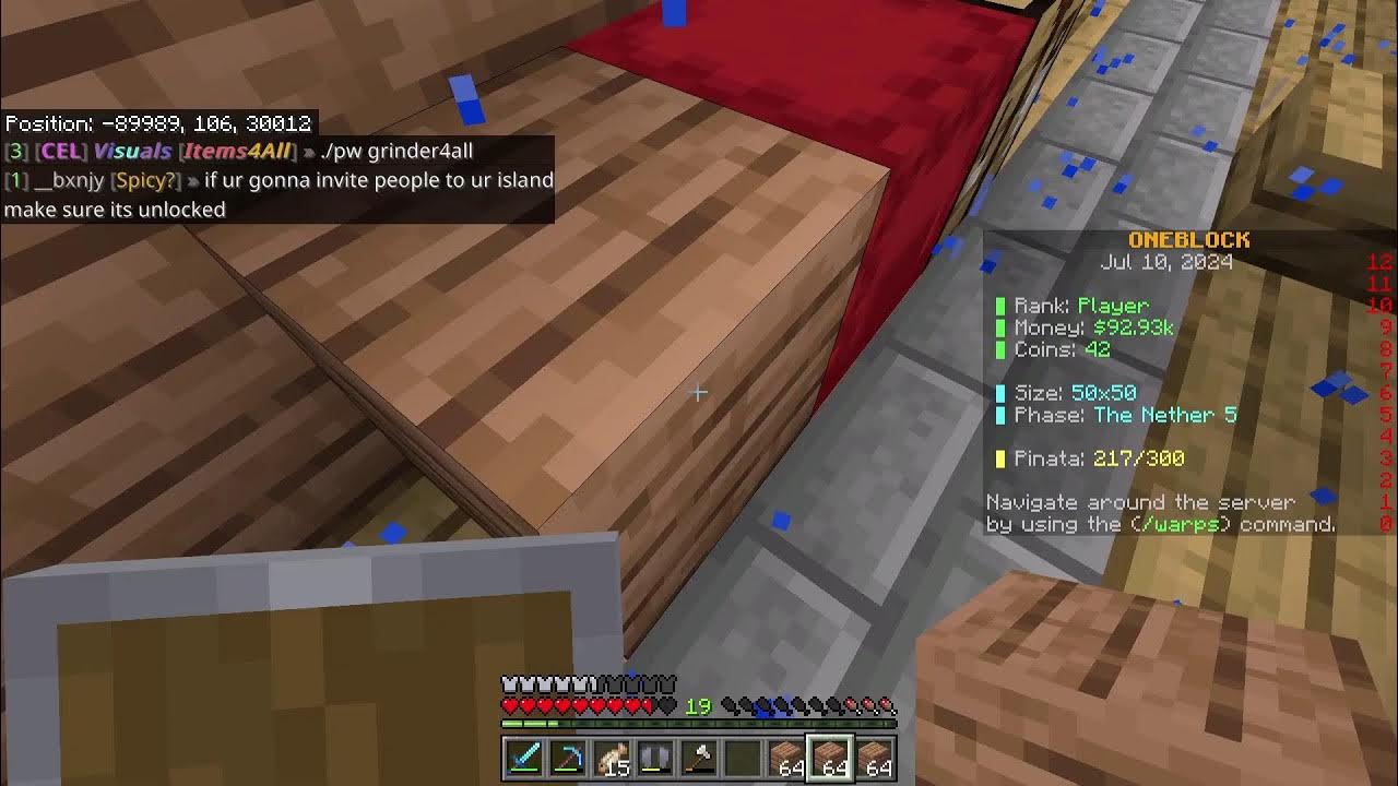 minecraft one block 1.21 - YouTube