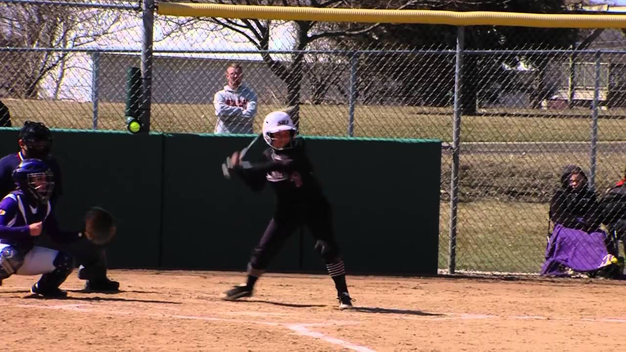 UNI Softball Pitcher Chelsea Ross Gets Strong MVC Start in 2015 - YouTube