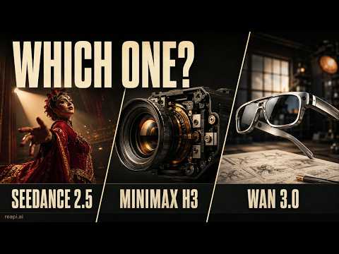 Seedance 2.5 vs MiniMax H3 vs Wan 3.0: Which AI Video Model Should You Use?
