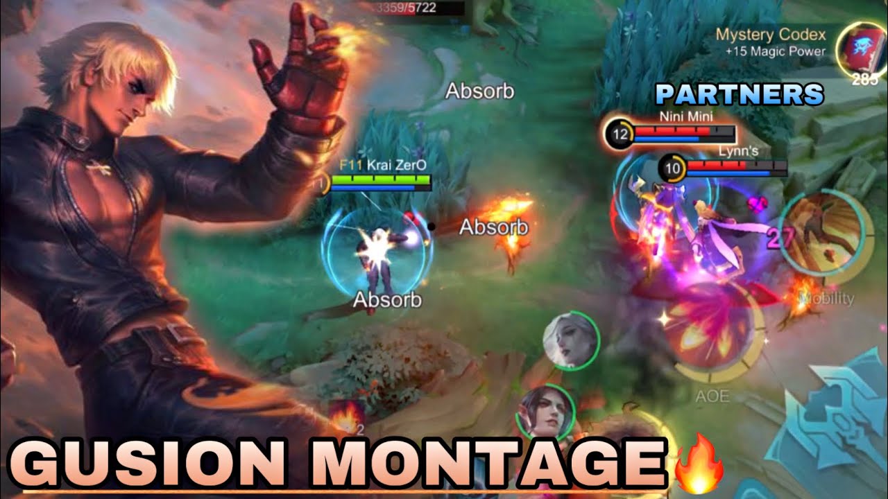 REVAMP KOF GUSION MONTAGE😈| KRAI GUSION - YouTube