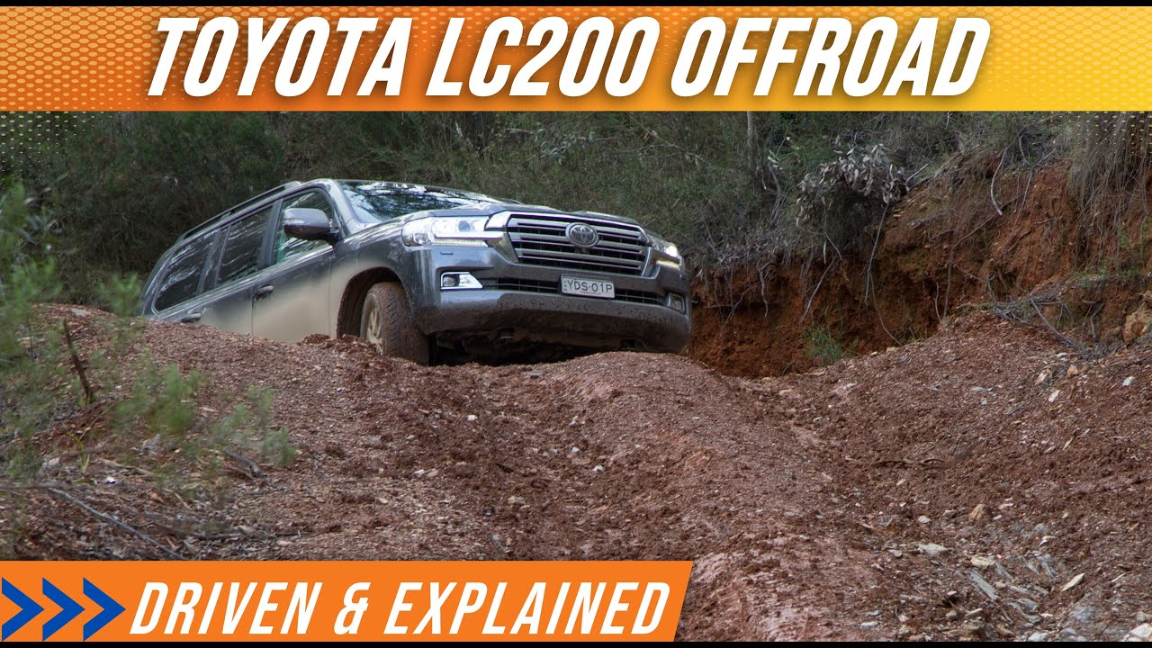 Toyota Landcruiser LC200 Offroad Test & Explanation - YouTube