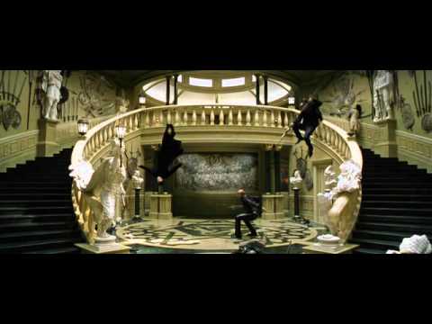 The Matrix "The Chateau" Fight Scene - YouTube