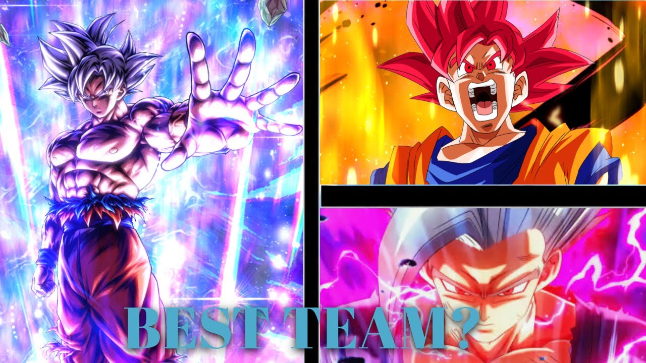 The best team for the new Transforming Ui Goku #dbl #dragonballlegends ...