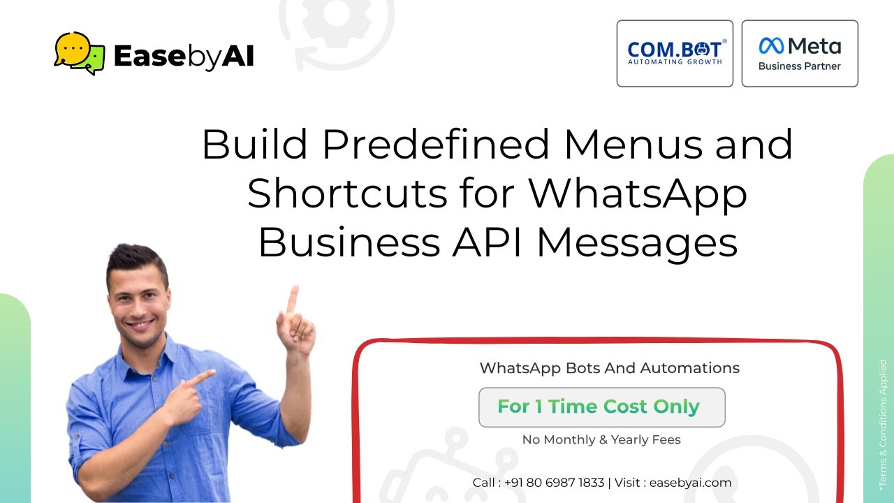 Build Predefined Menus and Shortcuts for WhatsApp Business API Messages ...