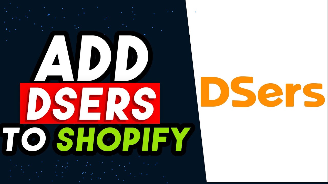 How To Add DSers To Shopify 2024 (EASIEST WAY) - YouTube