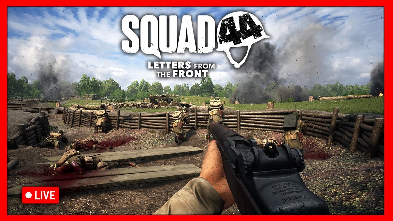 حرب واقعية اونلاين | لعبة محاكاة للحرب العالمية الثانية || Squad 44 - YouTube