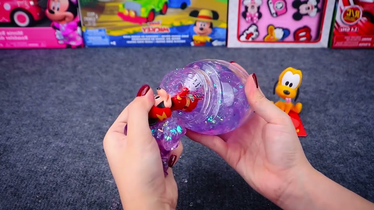 Disney Minnie mouse Satisfying Unboxing Toys Box Play set | Roller ...