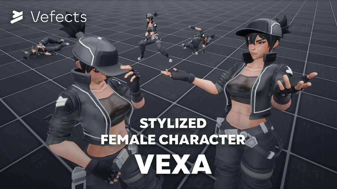 Free Female Stylized Character - Unreal Engine - YouTube