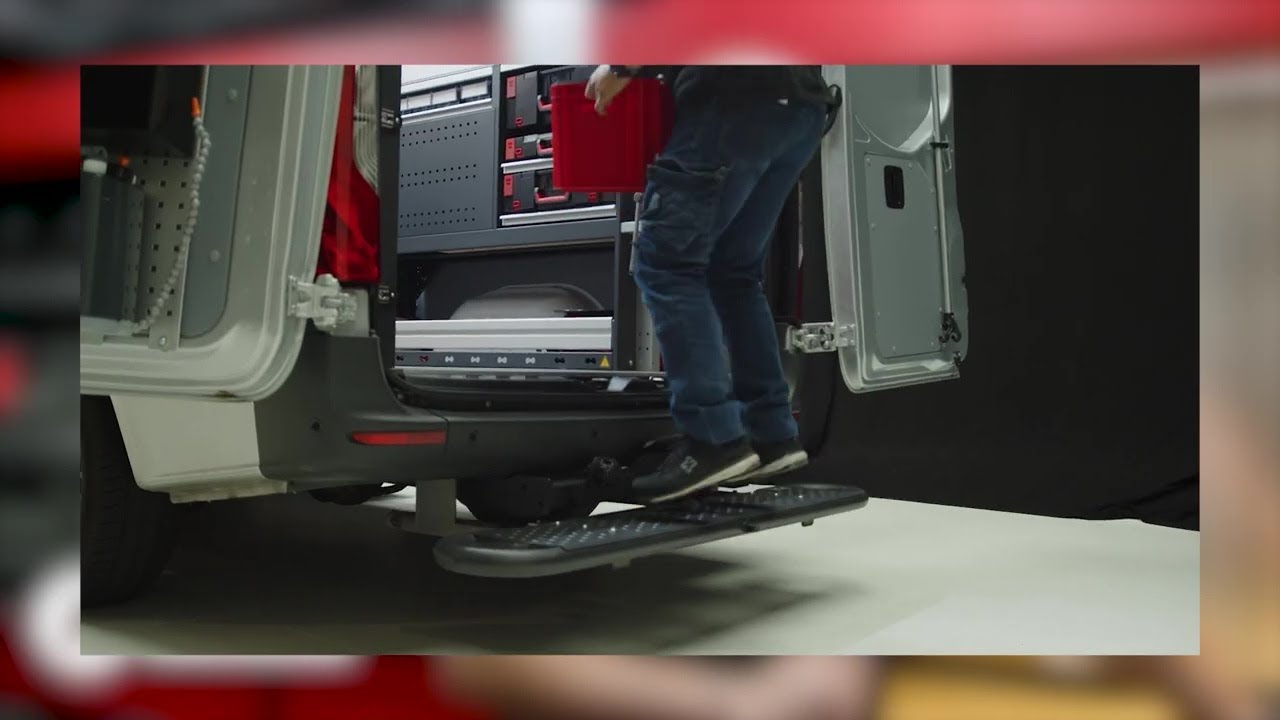 Marchepied rétractable automatique pour véhicule utilitaire - Atelier ...