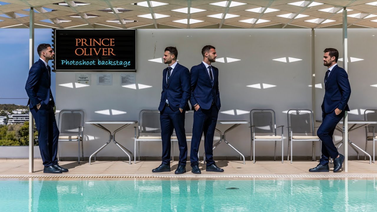 Backstage | PRINCE OLIVER Photoshoot - YouTube