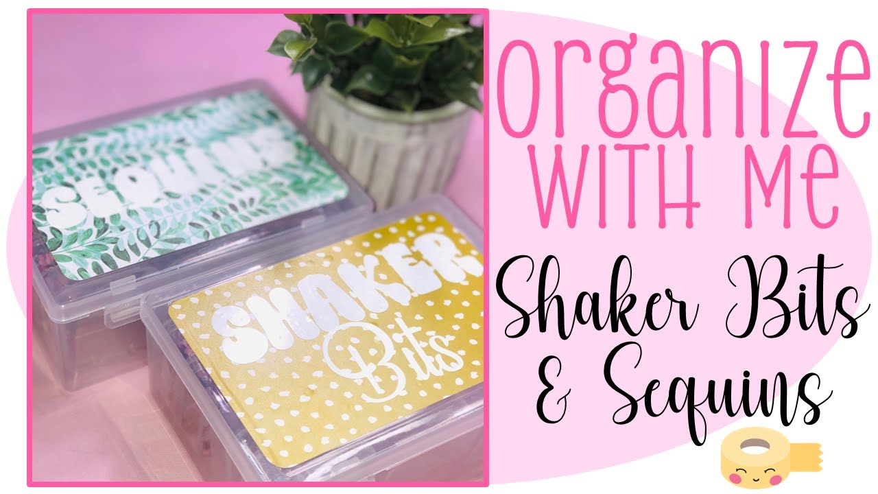 🌸MUST SEE ORGANIZATION OF SEQUINS & SHAKER BITS🌸CRAFT STUDIO ...
