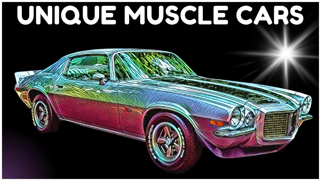 Unique Muscle Cars: The One-Year Wonders - YouTube