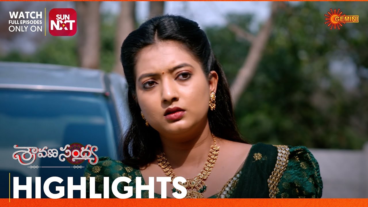 Sravana Sandyaa - Highlights of the day | Watch full EP only on Sun NXT ...