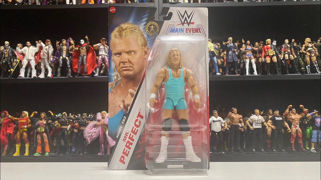 Mattel WWE Main Event Series 153 Mr. Perfect Wrestling Figure Unboxing ...